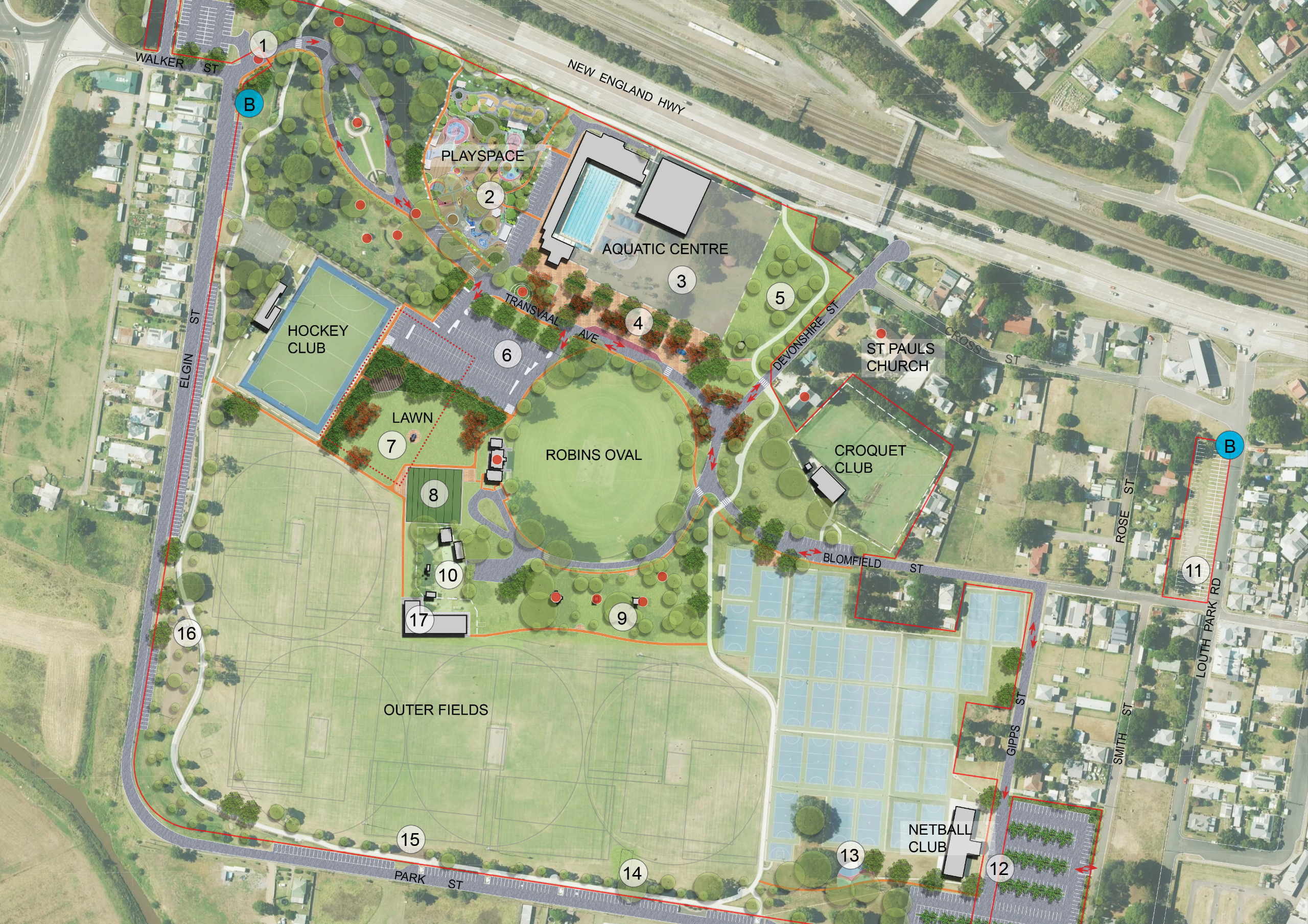 Maitland Park Master Plan and Citywide Playspace concept plan endorsed ...